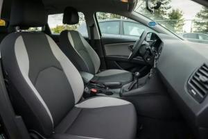 Black SEAT Leon 2015 in Liepaja, with an engine capacity of 1.60 L and mileage of 158 thousand km for 8350 €, photo 11 on AUTOMOTO.COM.LV