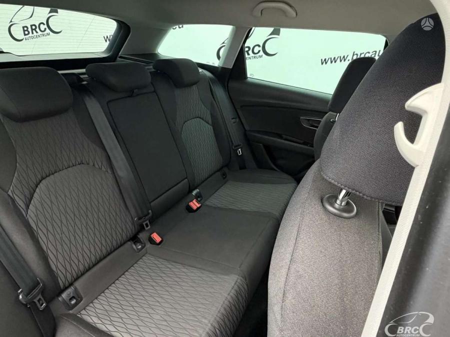 Black SEAT Leon 2015 in Vilnius, with an engine capacity of 1.60 L and mileage of 201 thousand km for 6300 €, photo 13 on AUTOMOTO.COM.LV