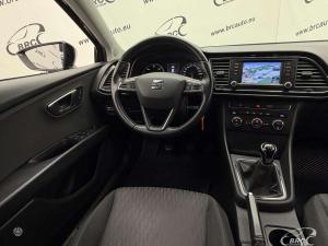 Black SEAT Leon 2015 in Vilnius, with an engine capacity of 1.60 L and mileage of 201 thousand km for 6300 €, photo 15 on AUTOMOTO.COM.LV