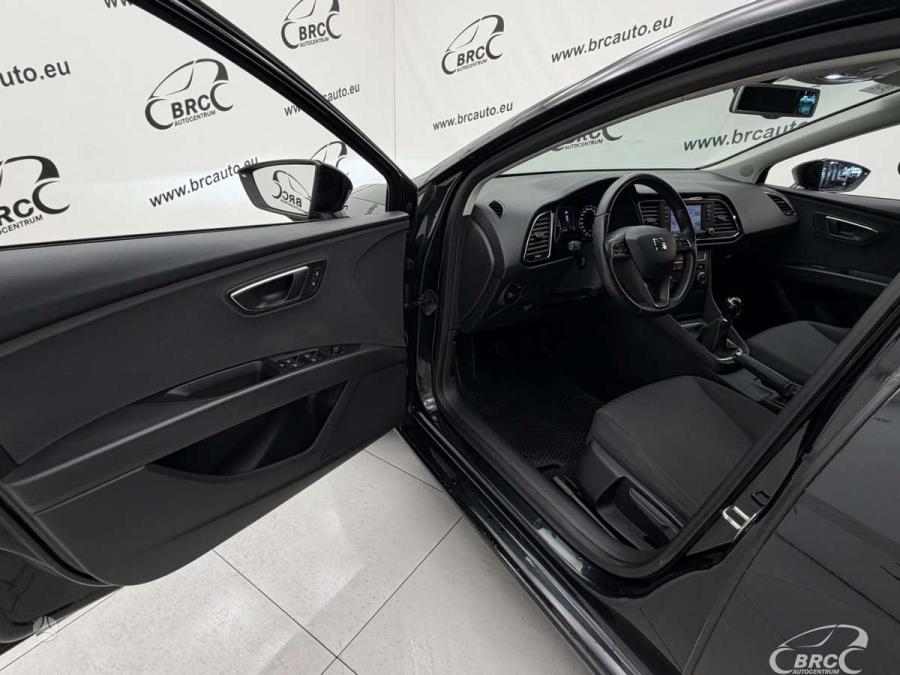 Black SEAT Leon 2015 in Vilnius, with an engine capacity of 1.60 L and mileage of 201 thousand km for 6300 €, photo 20 on AUTOMOTO.COM.LV