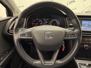 Black SEAT Leon 2015 in Vilnius, with an engine capacity of 1.60 L and mileage of 201 thousand km for 6300 €, photo 28 on AUTOMOTO.COM.LV