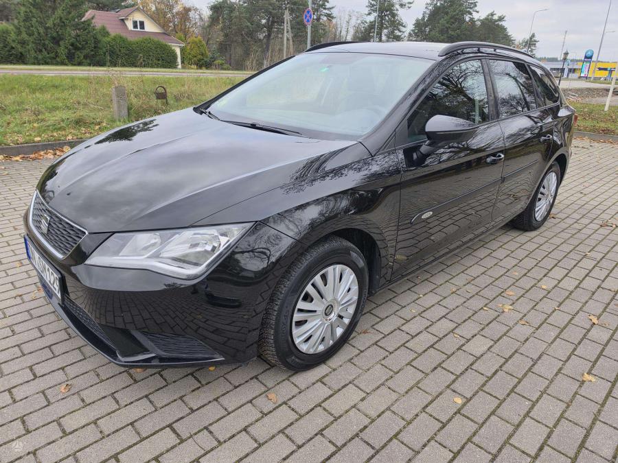 Melns SEAT Leon 2015 Utena, ar dzinēja tilpumu 1.60 L un nobraukumu 208 tūkst. km par 4250 €, foto 3 vietnē AUTOMOTO.COM.LV