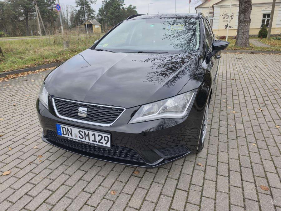 Melns SEAT Leon 2015 Utena, ar dzinēja tilpumu 1.60 L un nobraukumu 208 tūkst. km par 4250 €, foto 4 vietnē AUTOMOTO.COM.LV