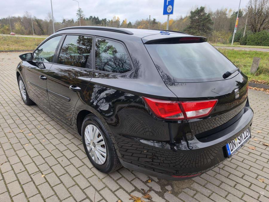 Melns SEAT Leon 2015 Utena, ar dzinēja tilpumu 1.60 L un nobraukumu 208 tūkst. km par 4250 €, foto 8 vietnē AUTOMOTO.COM.LV