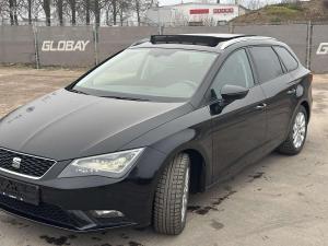 Black SEAT Leon 2016 in Ukmerge, with an engine capacity of 1.60 L and mileage of 263 thousand km for 5750 €, photo  on AUTOMOTO.COM.LV