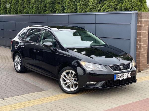 Black SEAT Leon 2016 in Marijampole, with an engine capacity of 1.97 L and mileage of 235 thousand km for 7950 €, photo 1 on AUTOMOTO.COM.LV