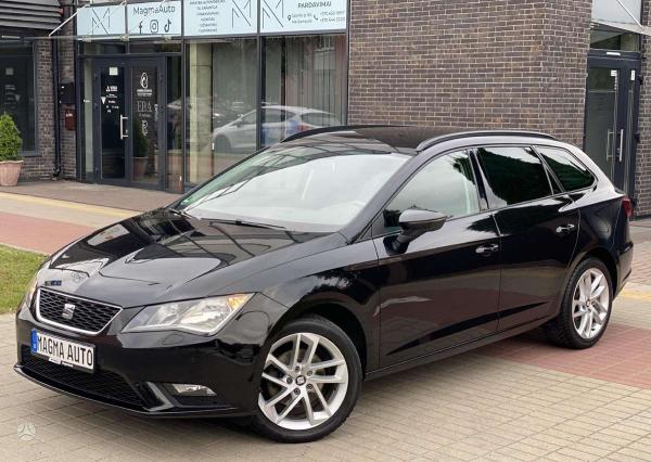 Melns SEAT Leon 2016 Marijampole, ar dzinēja tilpumu 1.97 L un nobraukumu 235 tūkst. km par 7950 €, foto 2 vietnē AUTOMOTO.COM.LV
