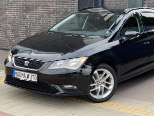 Black SEAT Leon 2016 in Marijampole, with an engine capacity of 1.97 L and mileage of 235 thousand km for 7950 €, photo 6 on AUTOMOTO.COM.LV