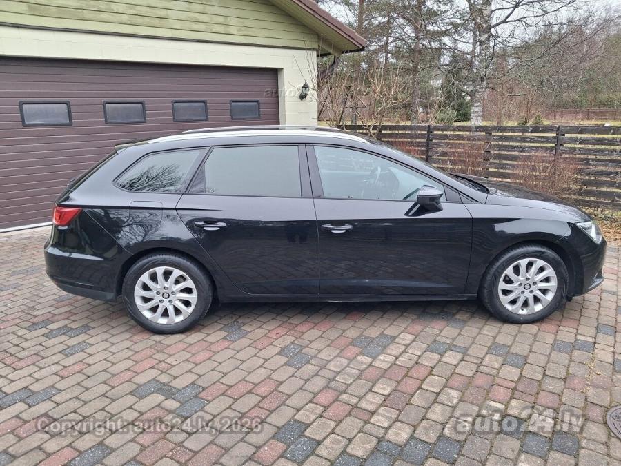 Black SEAT Leon 2016 in Tallinn, with an engine capacity of 1.40 L and mileage of 284 thousand km for 7300 €, photo 4 on AUTOMOTO.COM.LV