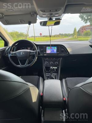 Black SEAT Leon 2016 in Talsi, with an engine capacity of 1.60 L and mileage of 306 thousand km for 7000 €, photo 11 on AUTOMOTO.COM.LV