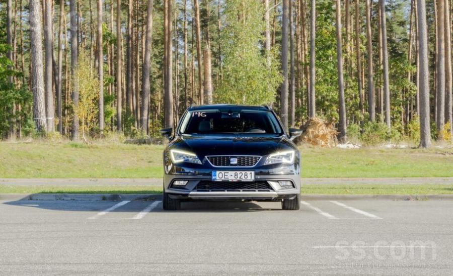 Melns SEAT Leon 2016 Rīga, ar dzinēja tilpumu 2.00 L un nobraukumu 228 tūkst. km par 9990 €, foto 4 vietnē AUTOMOTO.COM.LV