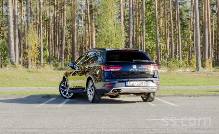 Melns SEAT Leon 2016 Rīga, ar dzinēja tilpumu 2.00 L un nobraukumu 228 tūkst. km par 9990 €, foto 9 vietnē AUTOMOTO.COM.LV