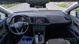 Melns SEAT Leon 2016 Rīga, ar dzinēja tilpumu 2.00 L un nobraukumu 228 tūkst. km par 9990 €, foto 13 vietnē AUTOMOTO.COM.LV