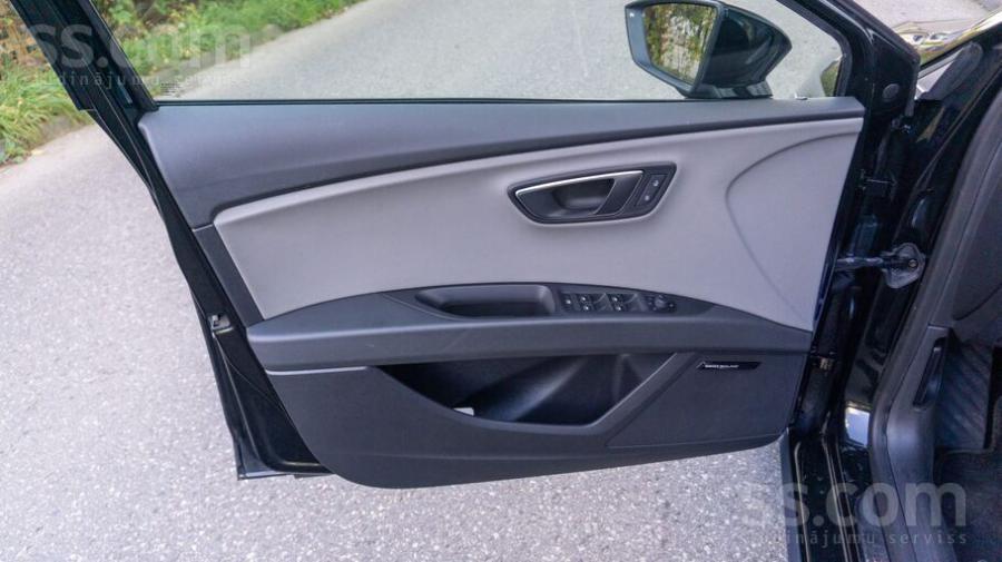 Melns SEAT Leon 2016 Rīga, ar dzinēja tilpumu 2.00 L un nobraukumu 228 tūkst. km par 9990 €, foto 27 vietnē AUTOMOTO.COM.LV