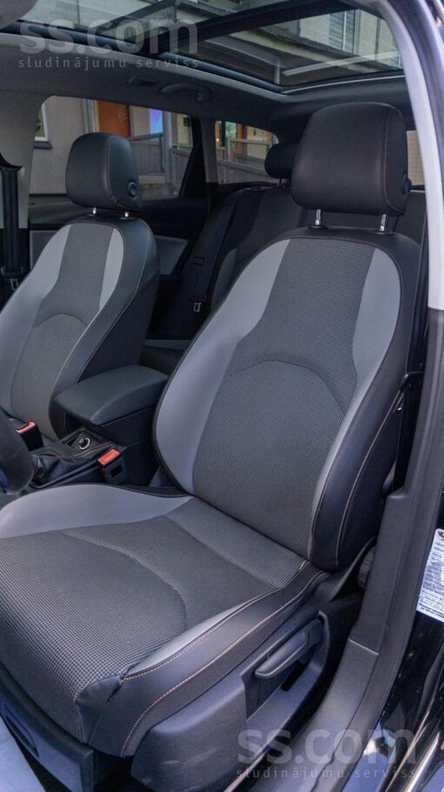 Melns SEAT Leon 2016 Rīga, ar dzinēja tilpumu 2.00 L un nobraukumu 228 tūkst. km par 9990 €, foto 28 vietnē AUTOMOTO.COM.LV