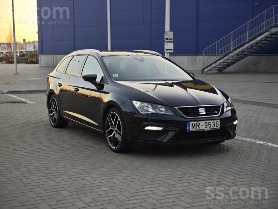 Melns SEAT Leon 2018 Rīga, ar dzinēja tilpumu 2.00 L un nobraukumu 242 tūkst. km par 900 €, foto 4 vietnē AUTOMOTO.COM.LV