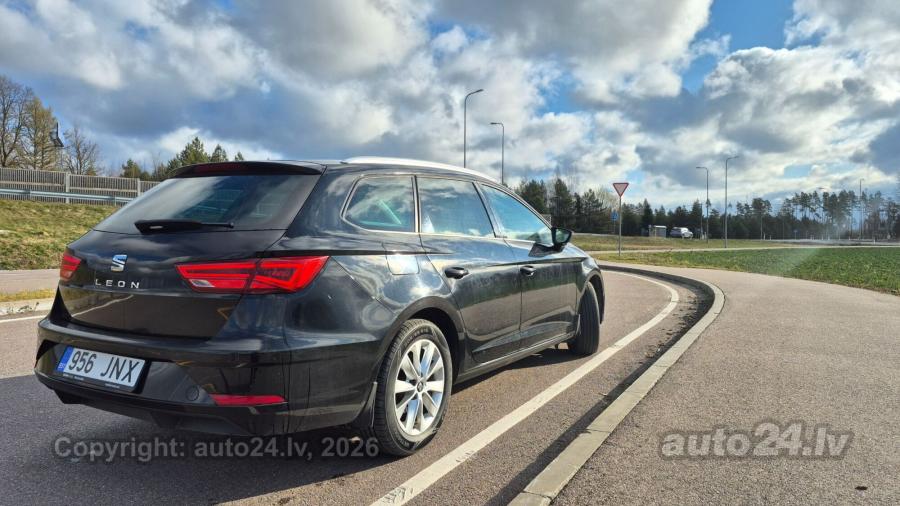Melns SEAT Leon 2018 Tallina, ar dzinēja tilpumu 1.60 L un nobraukumu 200 tūkst. km par 6900 €, foto 5 vietnē AUTOMOTO.COM.LV