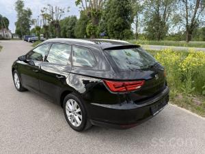 Black SEAT Leon 2018 in Ogre, with an engine capacity of 2.00 L and mileage of 242 thousand km for 7899 €, photo 7 on AUTOMOTO.COM.LV