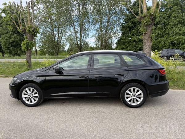 Black SEAT Leon 2018 in Ogre, with an engine capacity of 2.00 L and mileage of 242 thousand km for 7899 €, photo 7 on AUTOMOTO.COM.LV