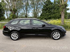 Black SEAT Leon 2018 in Ogre, with an engine capacity of 2.00 L and mileage of 242 thousand km for 7899 €, photo 10 on AUTOMOTO.COM.LV