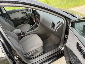 Black SEAT Leon 2018 in Ogre, with an engine capacity of 2.00 L and mileage of 242 thousand km for 7899 €, photo 12 on AUTOMOTO.COM.LV
