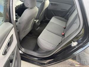 Black SEAT Leon 2018 in Ogre, with an engine capacity of 2.00 L and mileage of 242 thousand km for 7899 €, photo 15 on AUTOMOTO.COM.LV