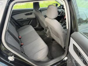 Black SEAT Leon 2018 in Ogre, with an engine capacity of 2.00 L and mileage of 242 thousand km for 7899 €, photo 16 on AUTOMOTO.COM.LV