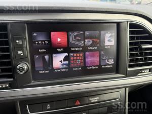 Black SEAT Leon 2018 in Ogre, with an engine capacity of 2.00 L and mileage of 242 thousand km for 7899 €, photo 18 on AUTOMOTO.COM.LV