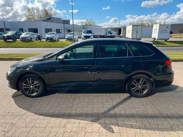 Black SEAT Leon 2018 in Prienai, with an engine capacity of 2.00 L and mileage of 231 thousand km for 9200 €, photo 2 on AUTOMOTO.COM.LV