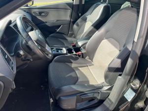 Black SEAT Leon 2018 in Prienai, with an engine capacity of 2.00 L and mileage of 231 thousand km for 9200 €, photo 10 on AUTOMOTO.COM.LV