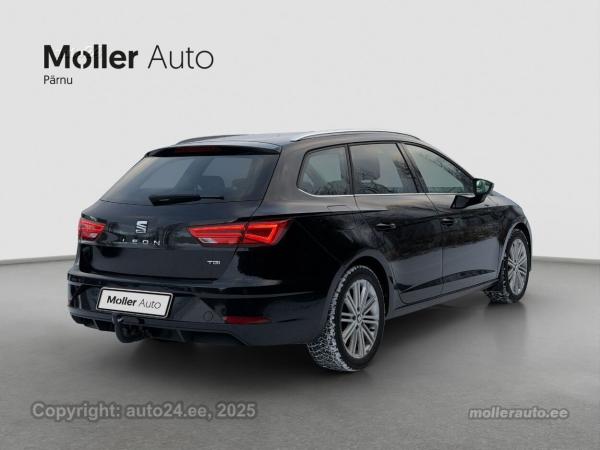 Black SEAT Leon 2019 in Parnu, with an engine capacity of 1.50 L and mileage of 155 thousand km for 10900 €, photo 2 on AUTOMOTO.COM.LV