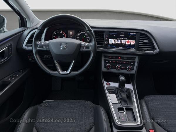 Black SEAT Leon 2019 in Parnu, with an engine capacity of 1.50 L and mileage of 155 thousand km for 10900 €, photo 6 on AUTOMOTO.COM.LV