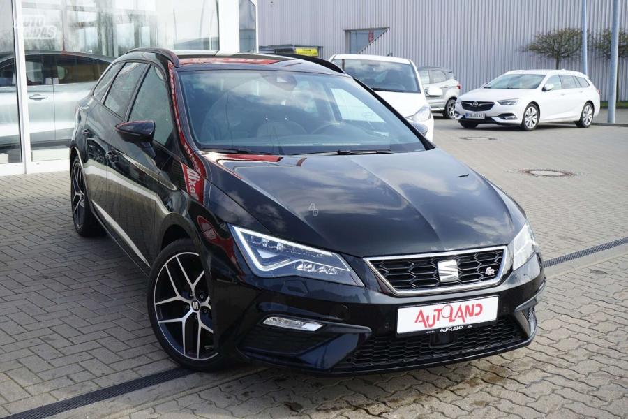 Melns SEAT Leon 2019 Kauņa, ar dzinēja tilpumu 1.50 L un nobraukumu 77 tūkst. km par 23420 €, foto 6 vietnē AUTOMOTO.COM.LV
