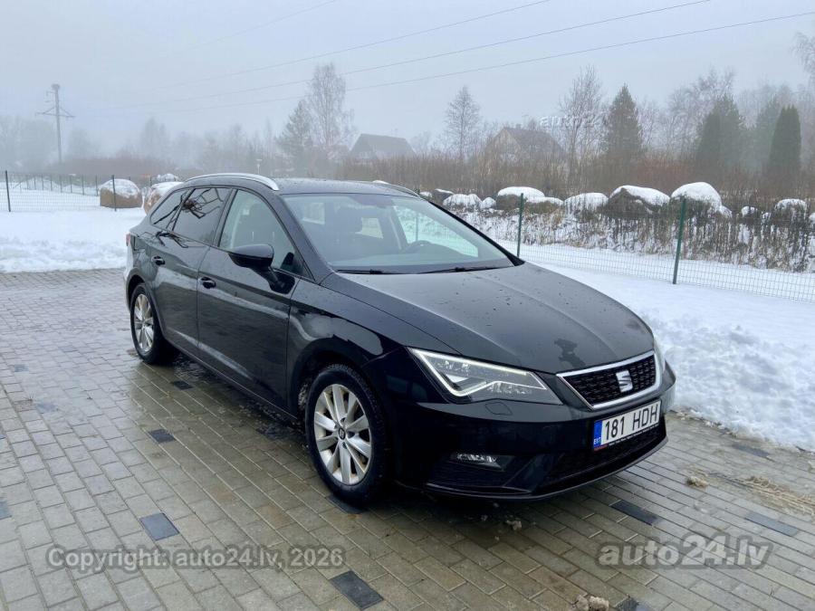 Black SEAT Leon 2019 in Rapla, with an engine capacity of 1.50 L and mileage of 165 thousand km for 9300 €, photo 4 on AUTOMOTO.COM.LV