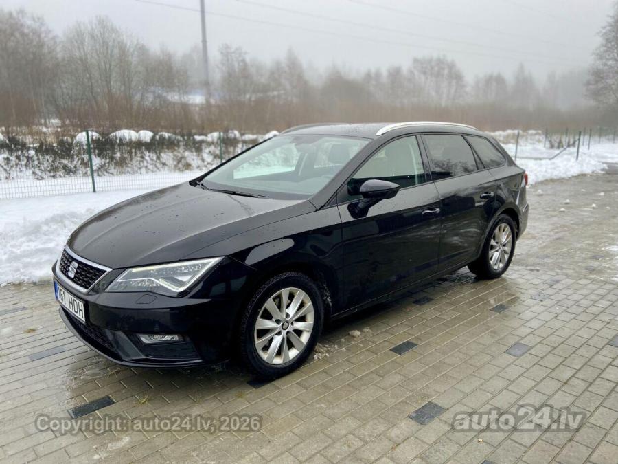 Black SEAT Leon 2019 in Rapla, with an engine capacity of 1.50 L and mileage of 165 thousand km for 9300 €, photo 5 on AUTOMOTO.COM.LV