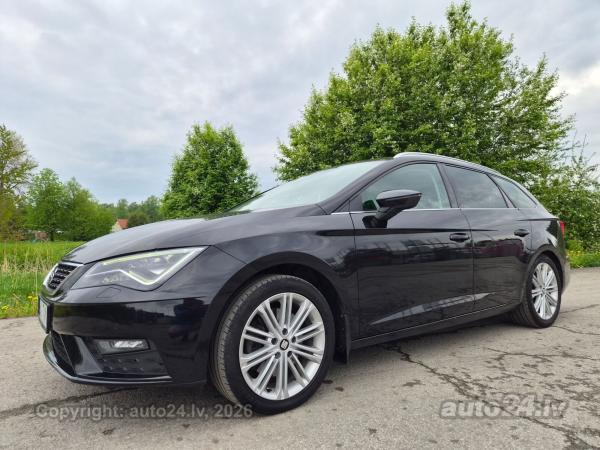 Black SEAT Leon 2019 in Tallinn, with an engine capacity of 2.00 L and mileage of 165 thousand km for 12800 €, photo 8 on AUTOMOTO.COM.LV