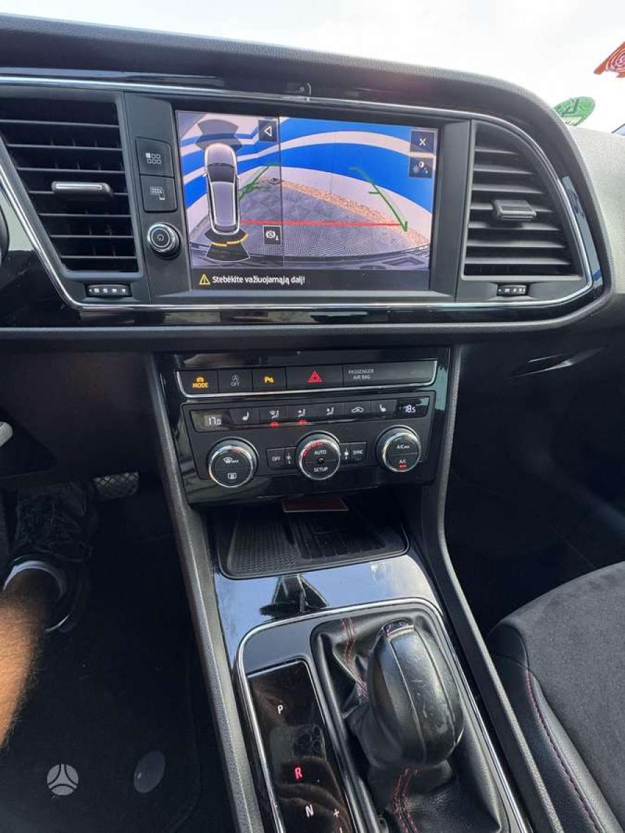 Melns SEAT Leon 2019 Kauņa, ar dzinēja tilpumu 1.97 L un nobraukumu 285 tūkst. km par 11999 €, foto 11 vietnē AUTOMOTO.COM.LV