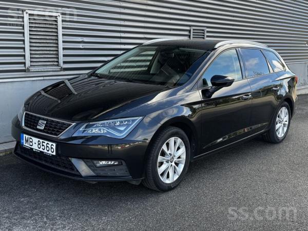 Black SEAT Leon 2019 in Riga, with an engine capacity of 1.60 L and mileage of 185 thousand km for 8400 €, photo 1 on AUTOMOTO.COM.LV