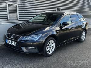 Черный Сеат Леон 2019 в Рига, объемом двигателя 1.60 л и пробегом 185 тыс. км за 8400 €, фото  на AUTOMOTO.COM.LV