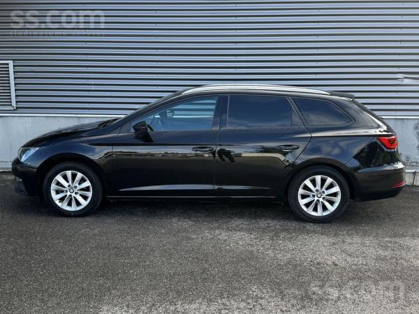 Black SEAT Leon 2019 in Riga, with an engine capacity of 1.60 L and mileage of 185 thousand km for 8400 €, photo 3 on AUTOMOTO.COM.LV