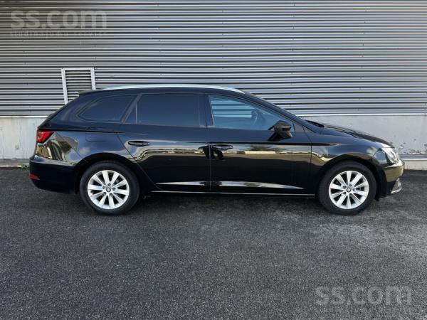 Black SEAT Leon 2019 in Riga, with an engine capacity of 1.60 L and mileage of 185 thousand km for 8400 €, photo 7 on AUTOMOTO.COM.LV