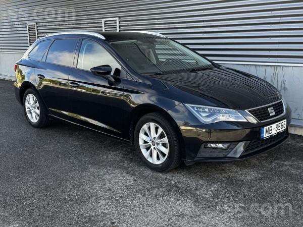 Black SEAT Leon 2019 in Riga, with an engine capacity of 1.60 L and mileage of 185 thousand km for 8400 €, photo 8 on AUTOMOTO.COM.LV