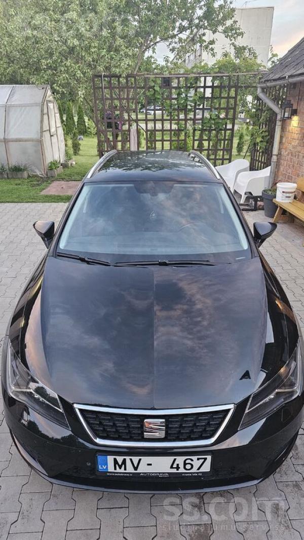 Melns SEAT Leon 2020 Rīga, ar dzinēja tilpumu 2.00 L un nobraukumu 128 tūkst. km par 12700 €, foto 2 vietnē AUTOMOTO.COM.LV