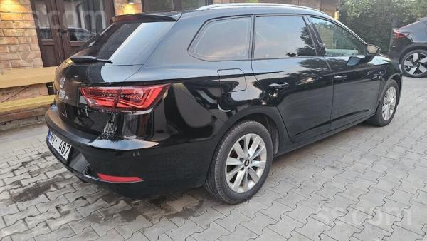 Melns SEAT Leon 2020 Rīga, ar dzinēja tilpumu 2.00 L un nobraukumu 128 tūkst. km par 12700 €, foto 4 vietnē AUTOMOTO.COM.LV