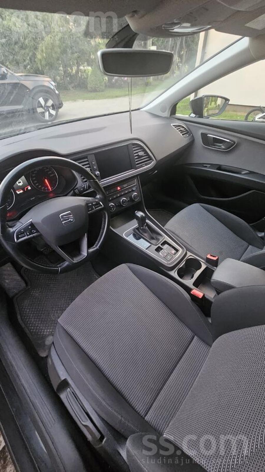 Melns SEAT Leon 2020 Rīga, ar dzinēja tilpumu 2.00 L un nobraukumu 128 tūkst. km par 12700 €, foto 11 vietnē AUTOMOTO.COM.LV