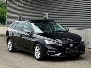 Black SEAT Leon 2020 in Riga, with an engine capacity of 2.00 L and mileage of 151 thousand km for 14900 €, photo 4 on AUTOMOTO.COM.LV