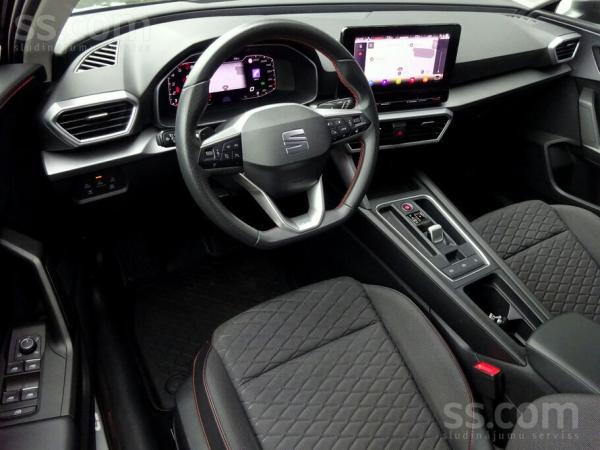Melns SEAT Leon 2020 Rīga, ar dzinēja tilpumu 2.00 L un nobraukumu 151 tūkst. km par 14900 €, foto 6 vietnē AUTOMOTO.COM.LV