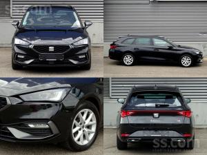 Black SEAT Leon 2020 in Riga, with an engine capacity of 2.00 L and mileage of 151 thousand km for 14900 €, photo 12 on AUTOMOTO.COM.LV