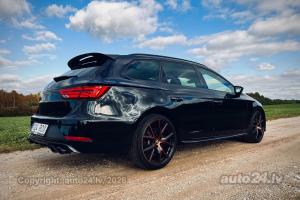 Black SEAT Leon 2020 in Tallinn, with an engine capacity of 2.00 L and mileage of 129 thousand km for 22000 €, photo  on AUTOMOTO.COM.LV