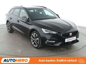 Black SEAT Leon 2021 in Kaunas, with an engine capacity of 1.50 L and mileage of 49 thousand km for 26046 €, photo 8 on AUTOMOTO.COM.LV